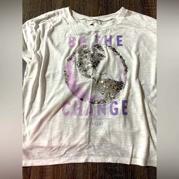 Justice | Shirts & Tops | Collectionx By Justice Girls Size 618 Be The ...